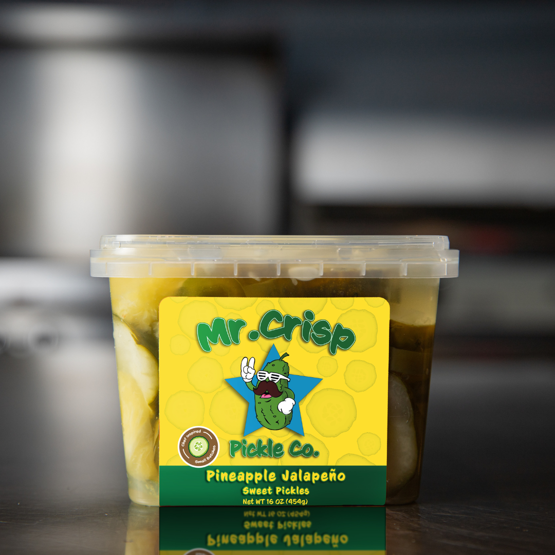 Pineapple Jalapeño Sweet Pickles – MrCrispPickleCo
